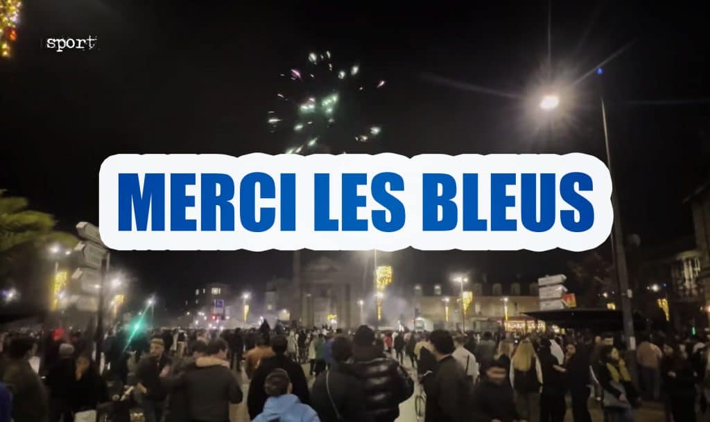 Merci les bleus
